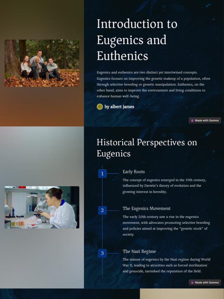 Eugenics vs. Euthenics Explained | PDF | Eugenics | Public Health