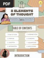 The Elements of Thought | PDF | Logical Consequence | Inference
