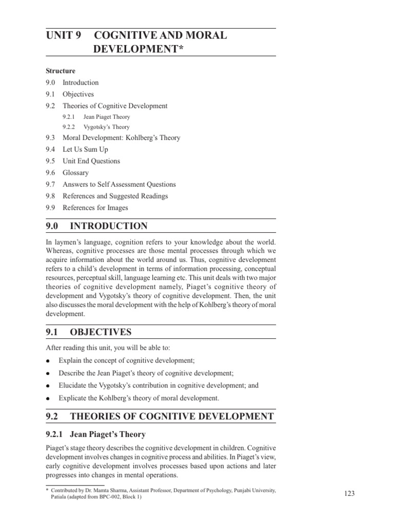 Moral Development Kohlberg's Theory | PDF | Cognitive Development ...
