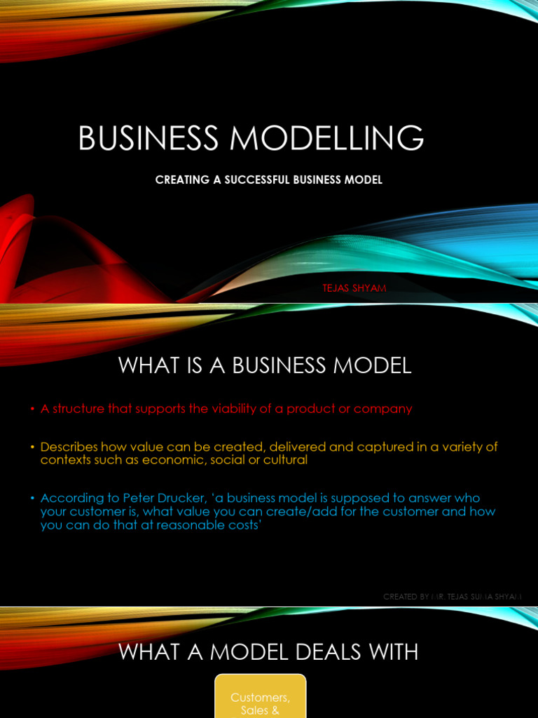 Business Modelling | PDF | Business Model | Equity (Finance)