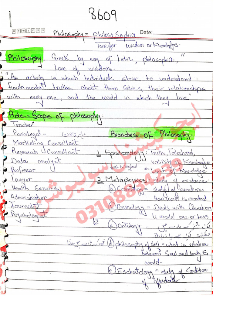 8609 (Handmade Notes, English) | PDF