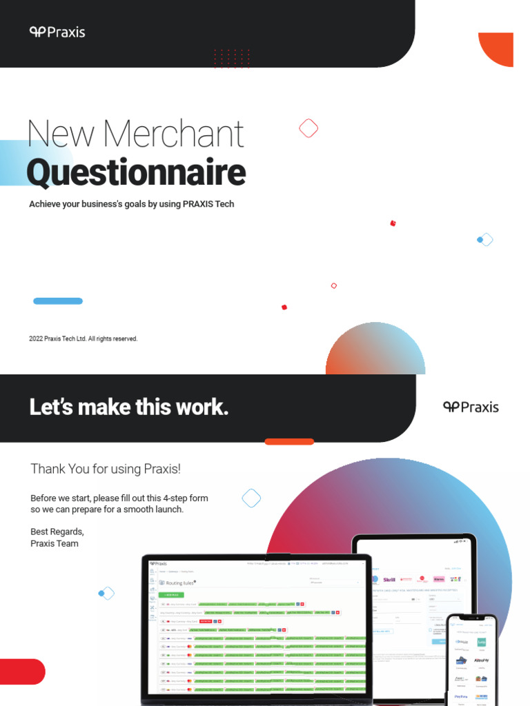 New Merchant Onboarding Questionnaire | PDF | Euro | Money