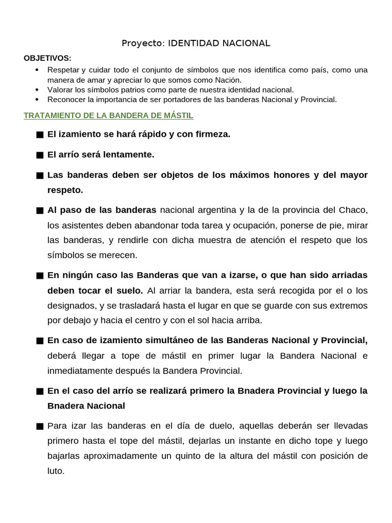 Partes del mástil de la bandera | PDF