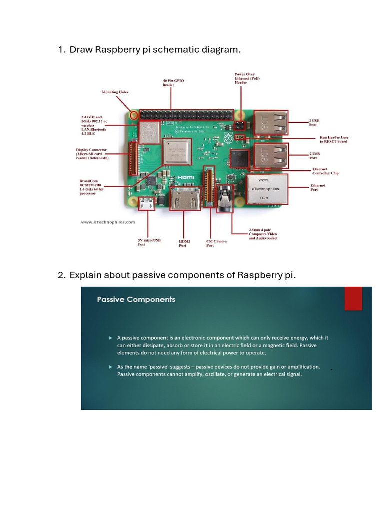 Draw Raspberry Pi Schematic Diagram | PDF | Internet Of Things | Internet