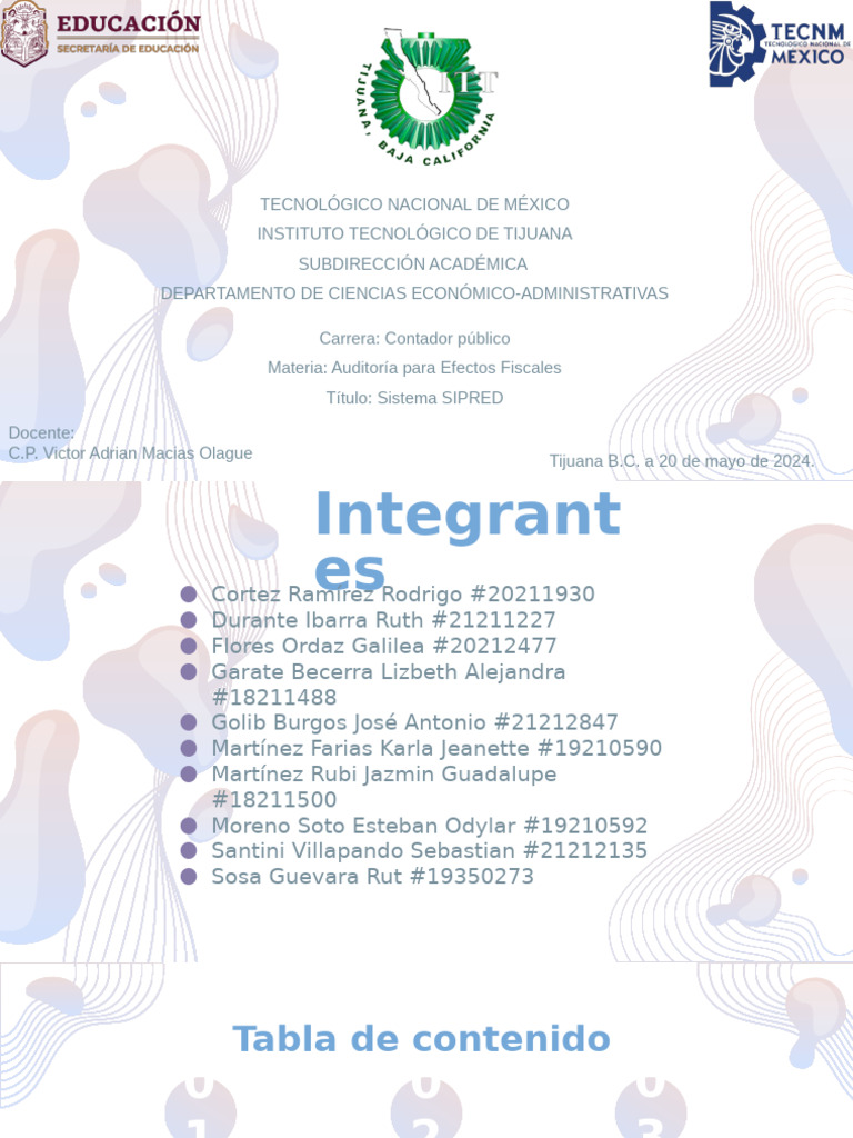 SIPRED | PDF | Bancos | Contador