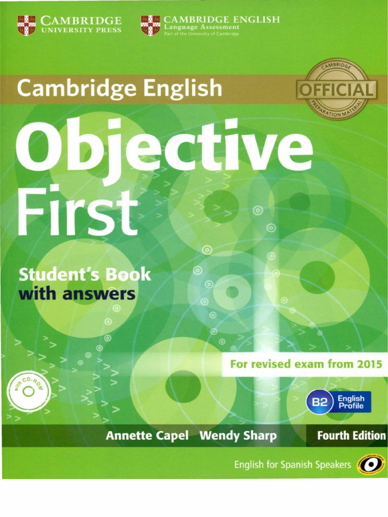 Cambridge Objective First Student's Book | PDF