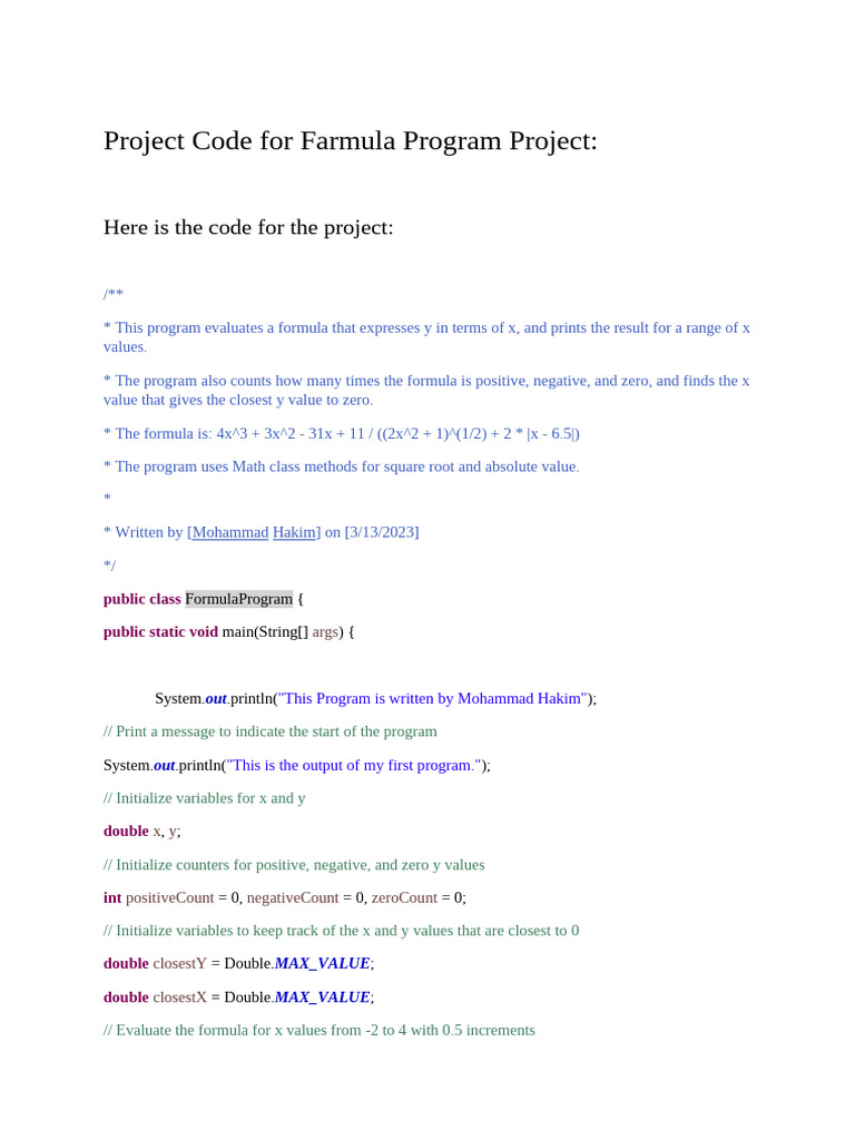 CIS 1115 Assignment 1 Solved Google Docs | PDF | Software Development | Programming Paradigms