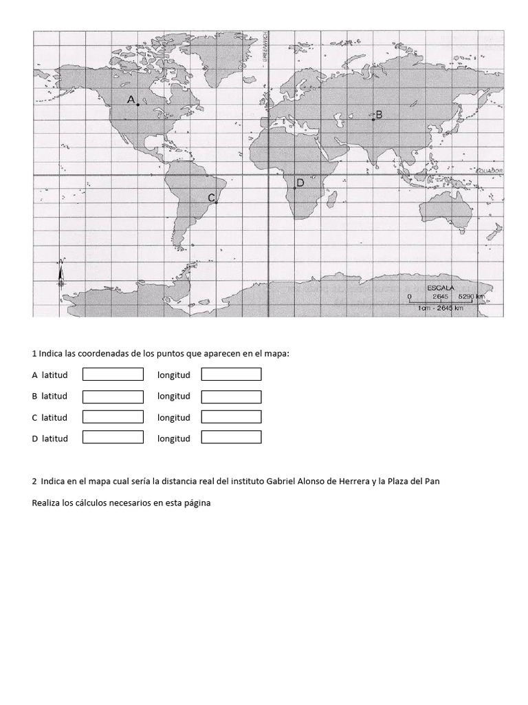 actividad mapas | PDF