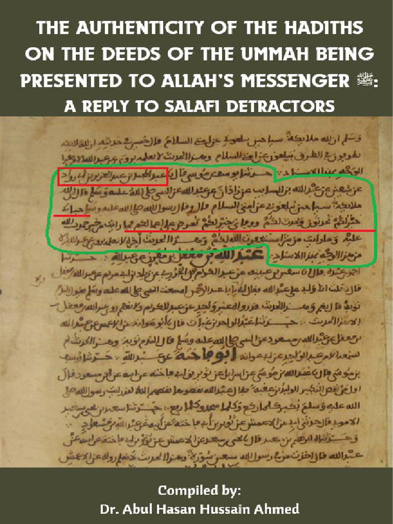 Hayati Khayrun Lakum Hadith Analysed Final - Abul Hasan | PDF | Hadith | Islamic Ethics