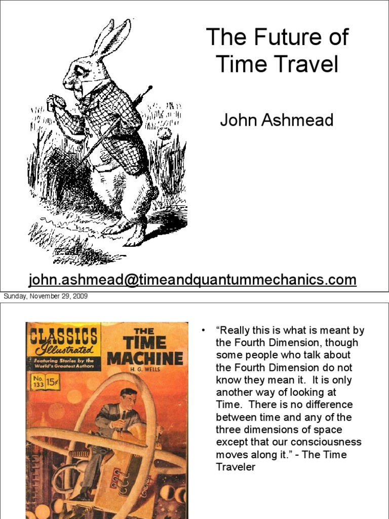 Future of Time Travel | PDF | Time Travel | Theoretical Physics