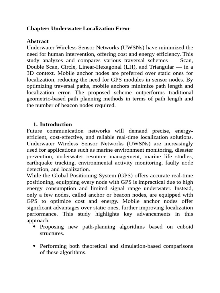 Chapter 1 Pdf Wireless Sensor Network Global Positioning System