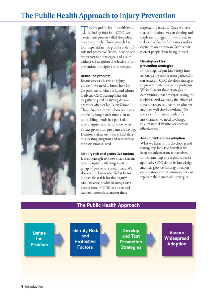 CDC Injury Fact Book 2006 Excerpt On PH Approach | PDF | Violence ...