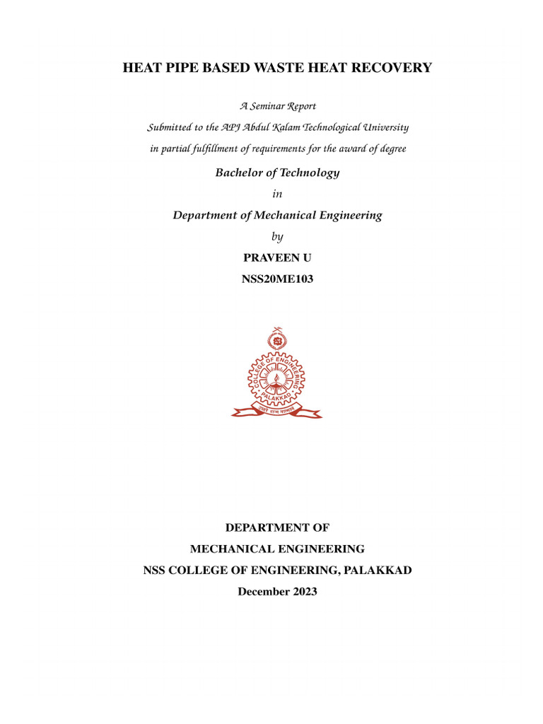 HEAT_PIPE_BASED_WASTE_HEAT_RECOVERY (1) | PDF