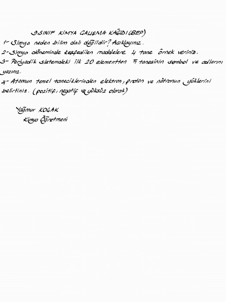 Bep Çalışma | PDF