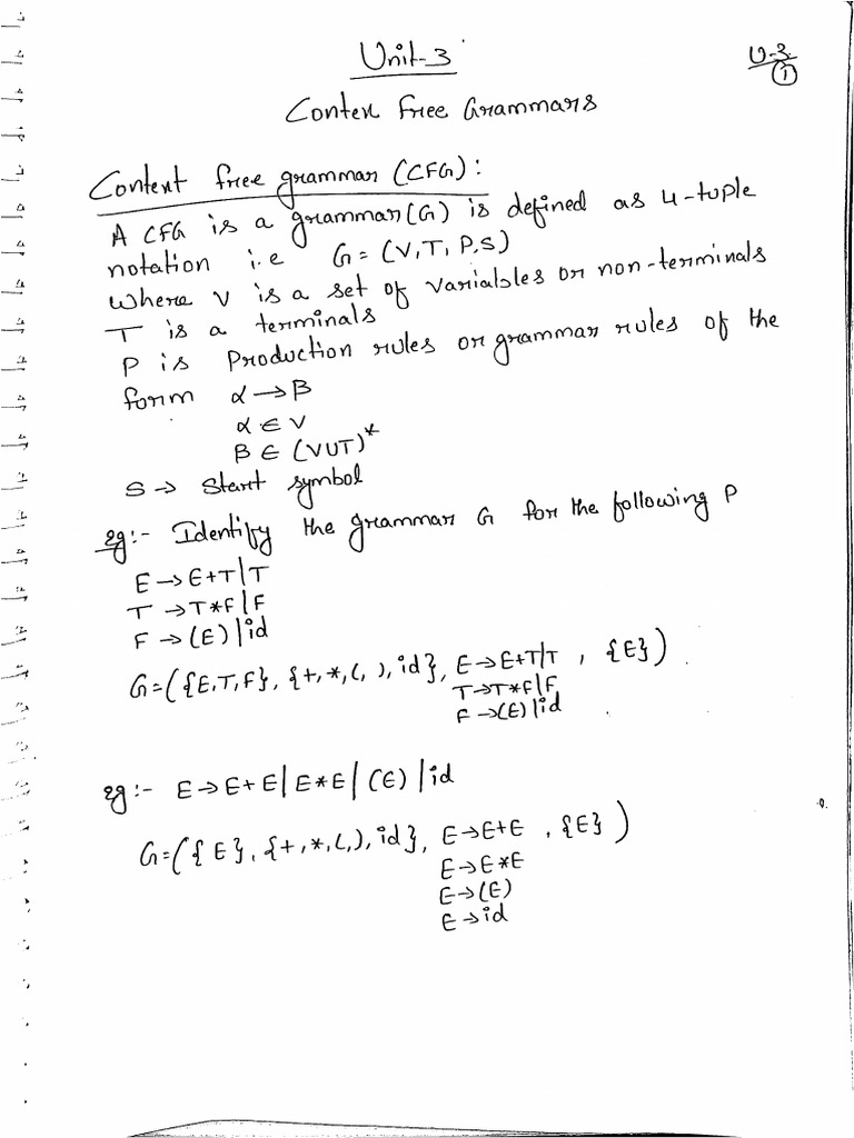 TOC Module - 3 | PDF