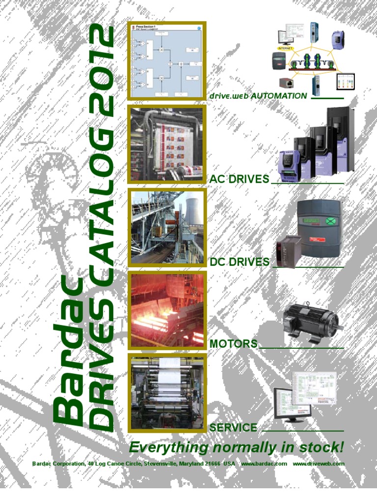 Bardac Automation Drives Catalog 2012 | PDF | Programmable Logic ...