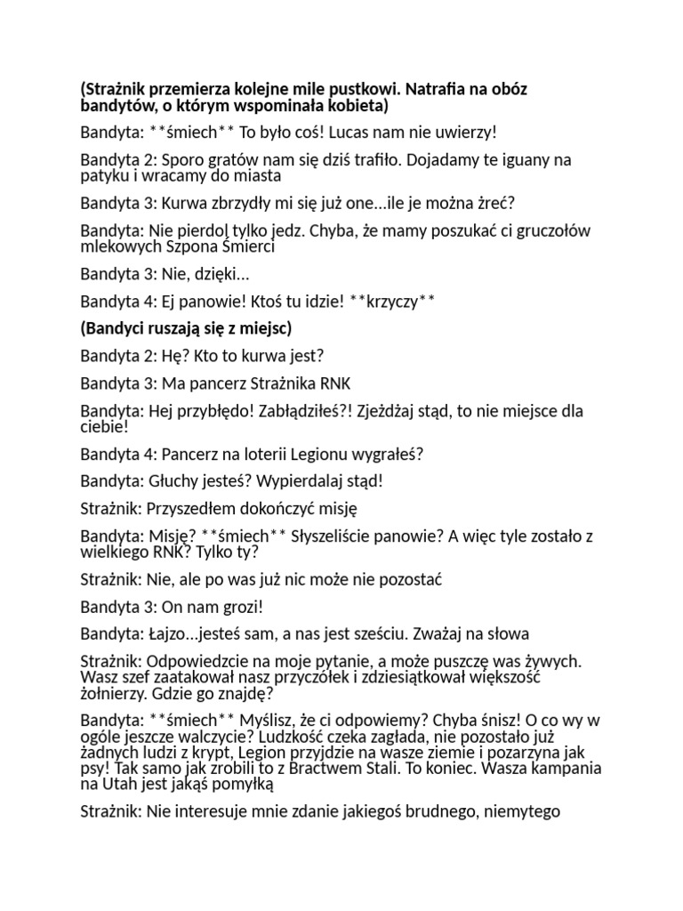 Bandyta 4 - Fallout | PDF