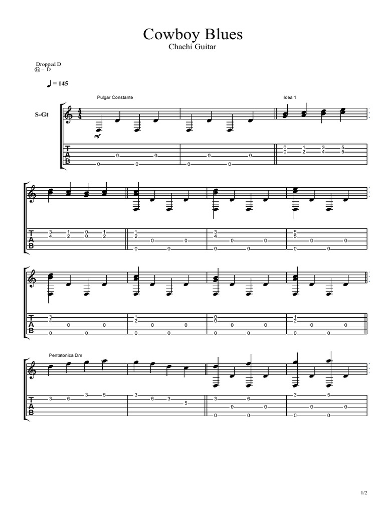 Cowboy Blues A | PDF