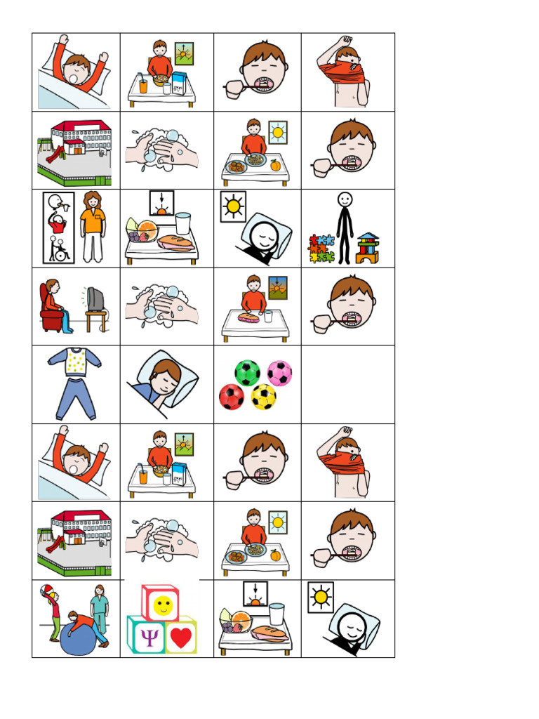 CALENDARIO PECS | PDF