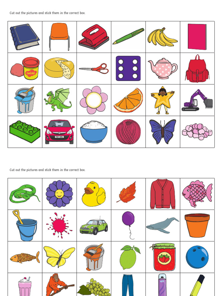 Cut Outs | PDF | Sports & Recreation | Games & Activities