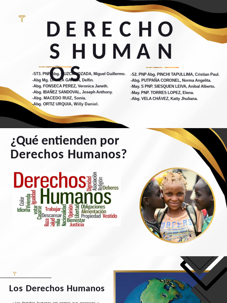 PRIMERA SEMANA DERECHOS HUMANOS | PDF | Derechos humanos | Dignidad