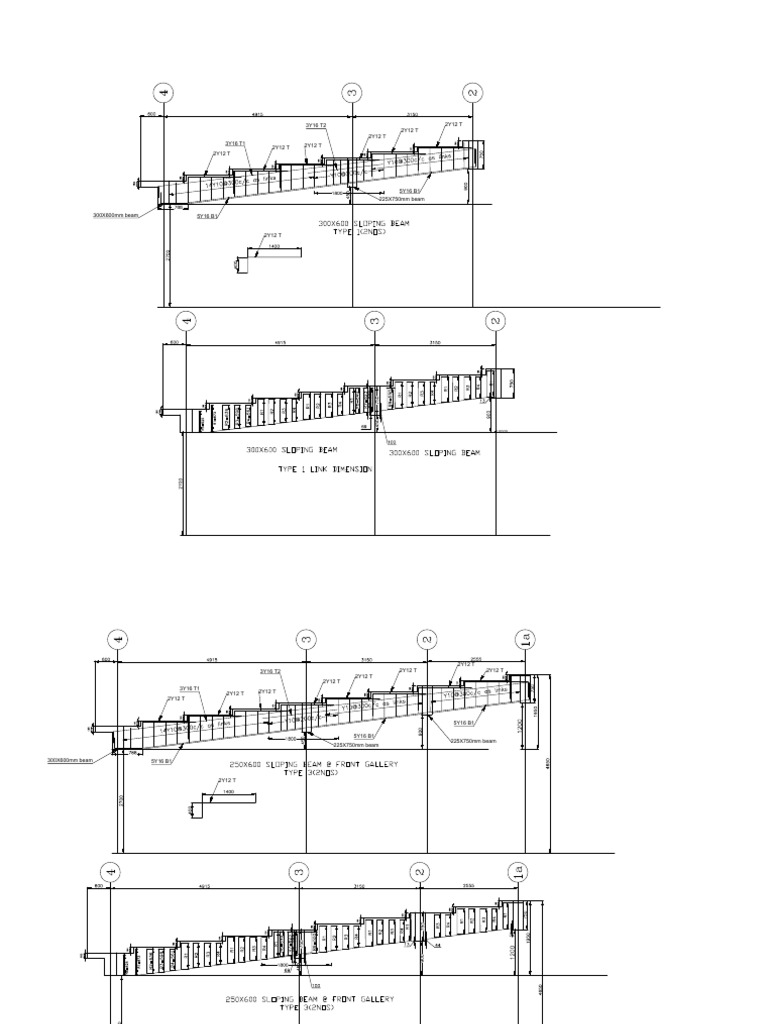 Front Gallery Beam and A-Shaped Details | PDF