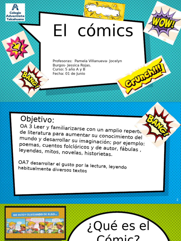 5°A-B Lenguaje - 26 Agos - 01 Sept - EVALUACION ESCRITURA COMICS. | PDF ...