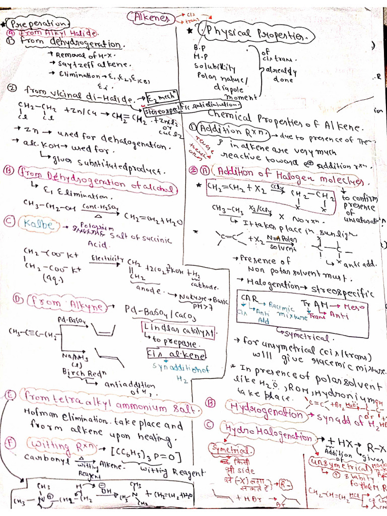 Alkene | PDF