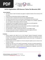 UFS Academic Records Request Form | PDF