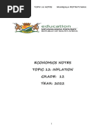 Grade 12 Circular Flow Economics Notes | PDF | Gross Domestic Product ...