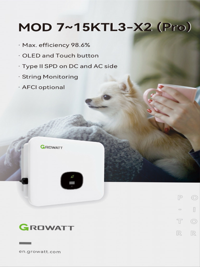 Growatt Datasheet PRO SERIES | PDF