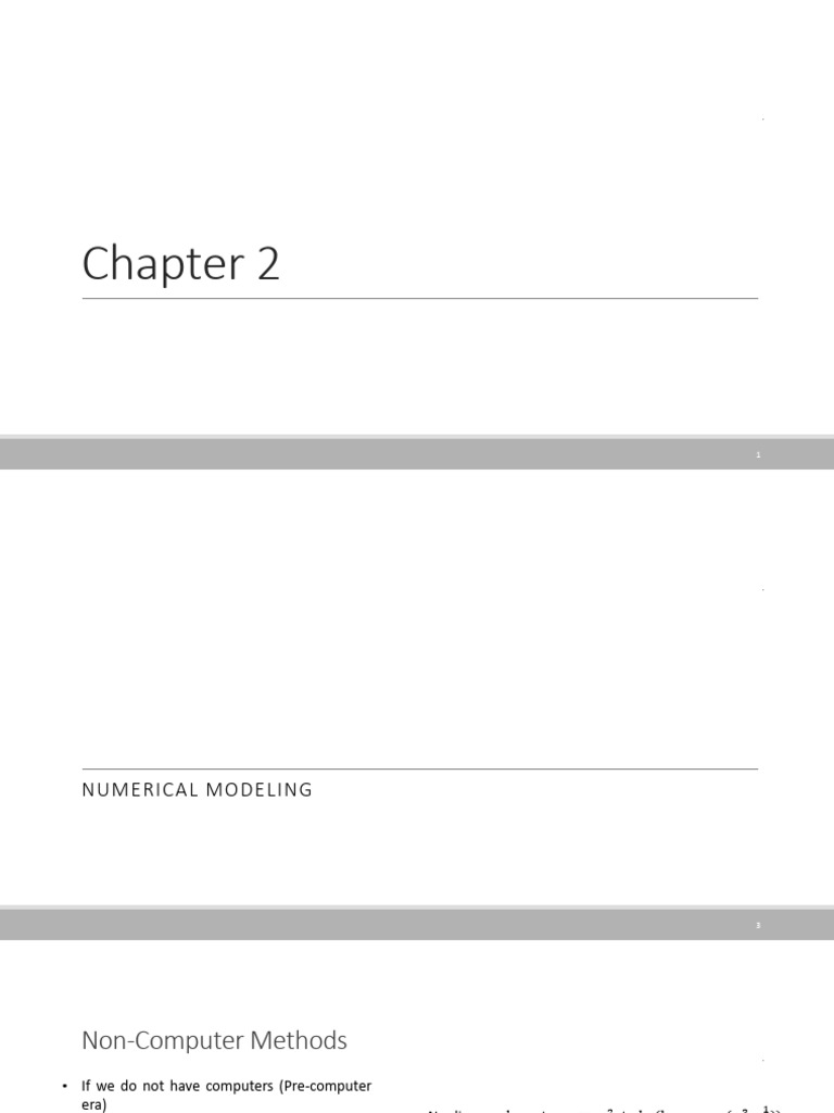 Numerical Methods For Engineers ch2 | PDF | Numerical Analysis | Mathematics