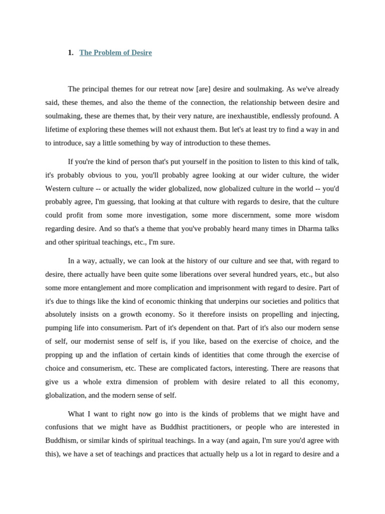 The Alchemy of Desire - Rob Burbea | PDF | Enlightenment In Buddhism ...