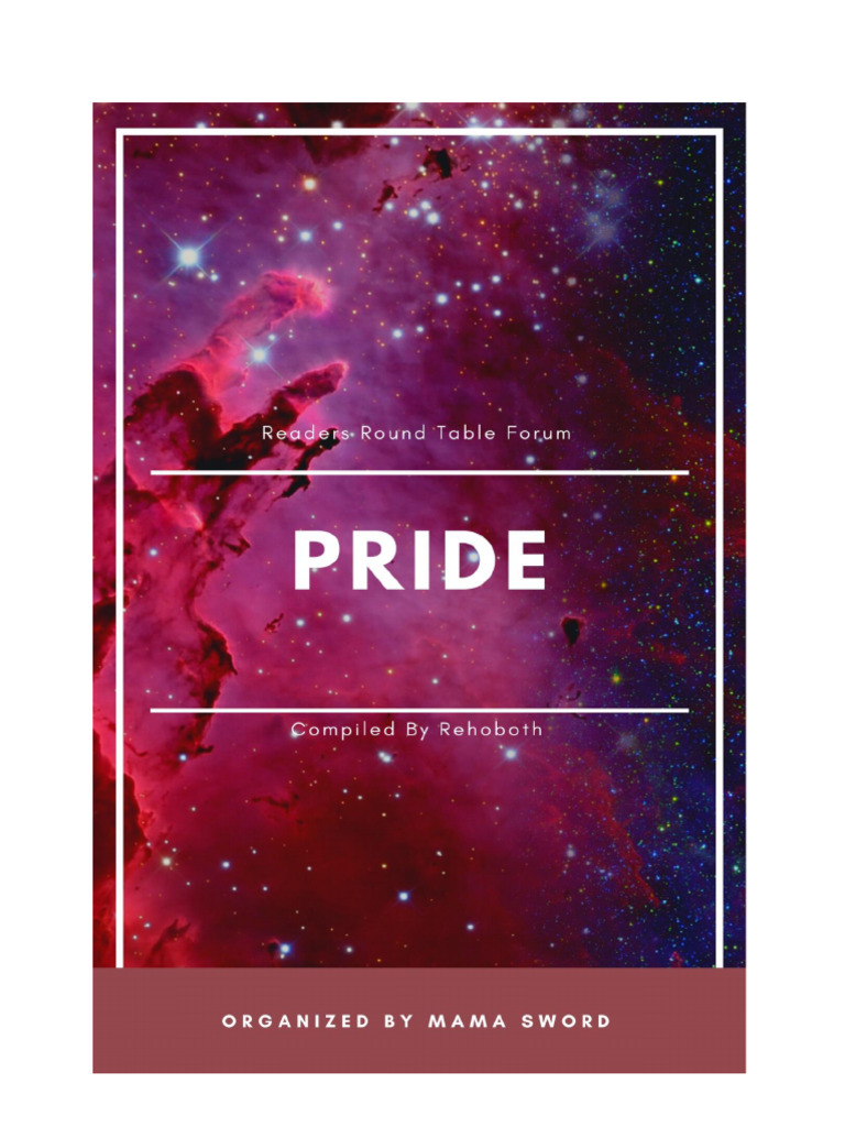 Pride | PDF | Self Esteem | Pride