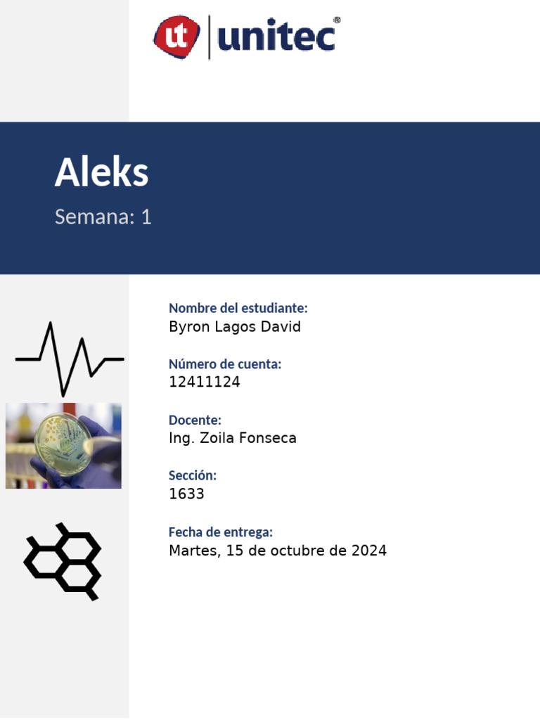 Aleks 1 | PDF