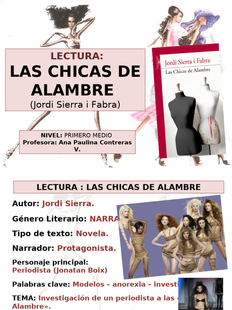 Presentacion-Las-Chicas-de-Alambre | PDF