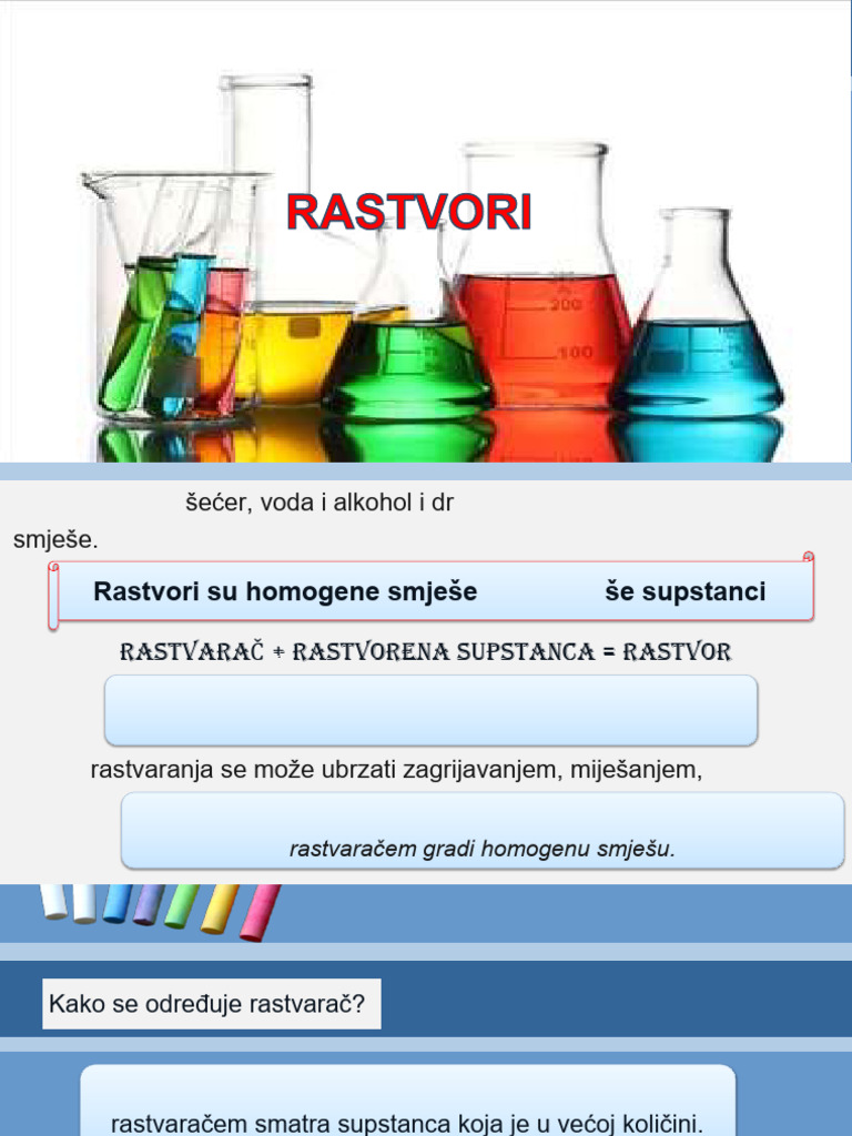 Rastvori | PDF
