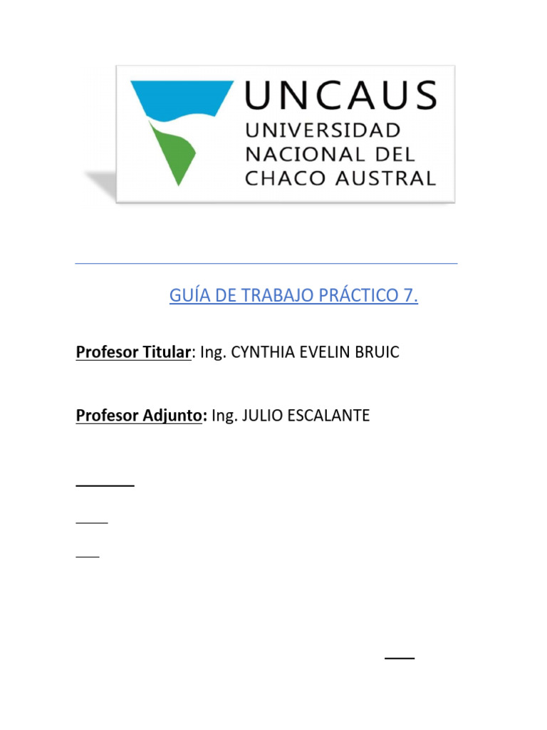 TP7 IO Impagliazzo Julián | PDF