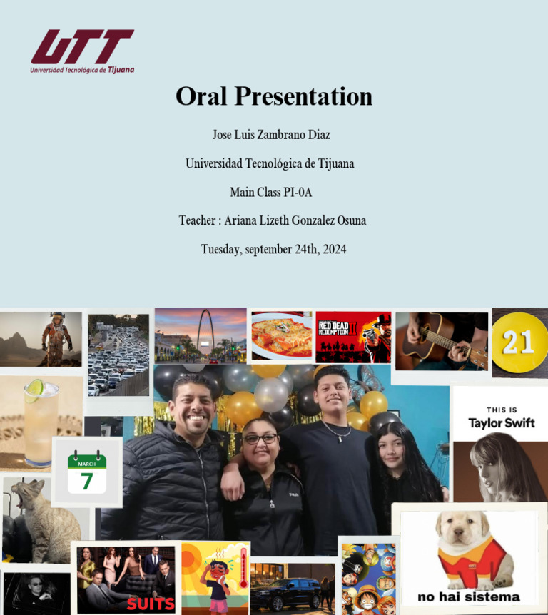 Oral Presentation | PDF