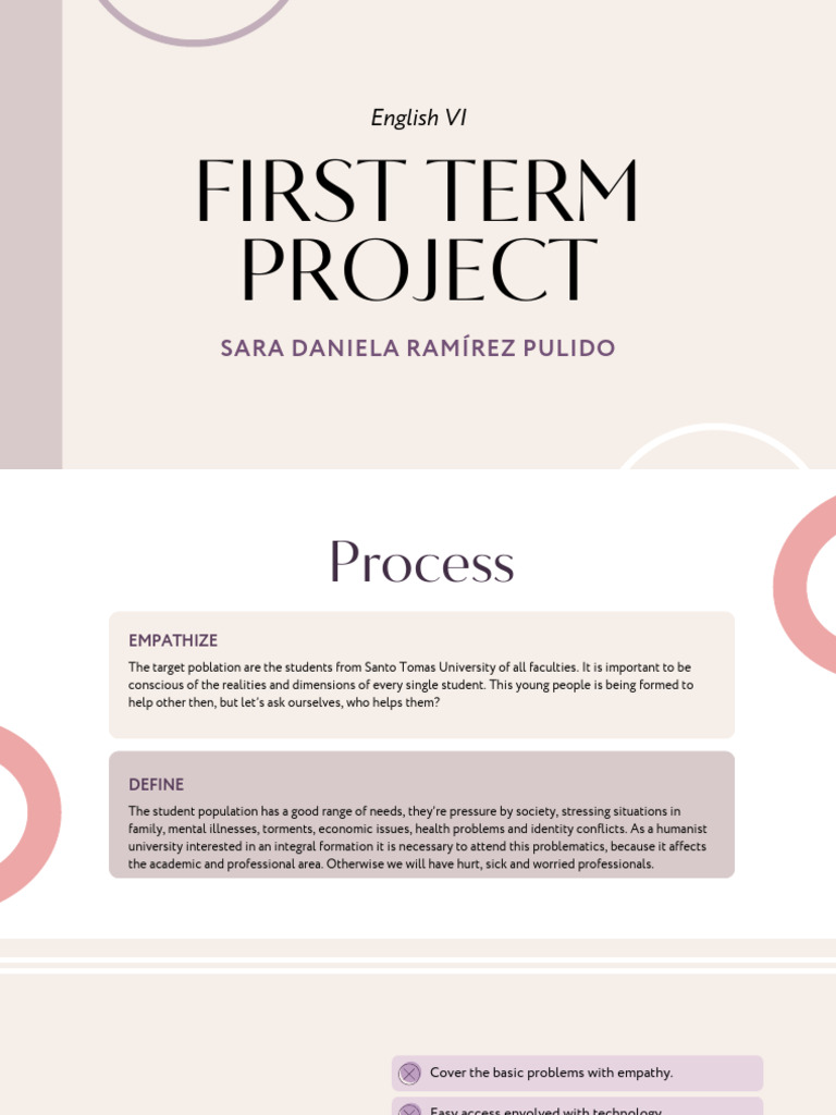 First Term Project - English Vi | PDF | Empathy | Psychology
