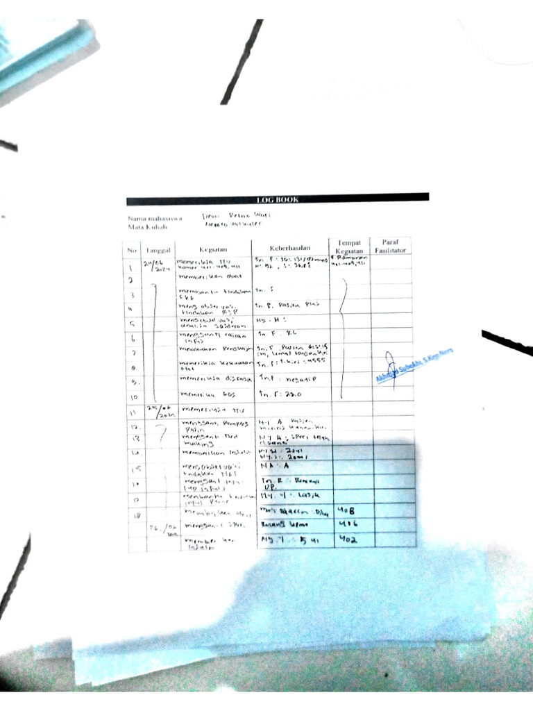 Logbook Dewi Retno Wati Pdf