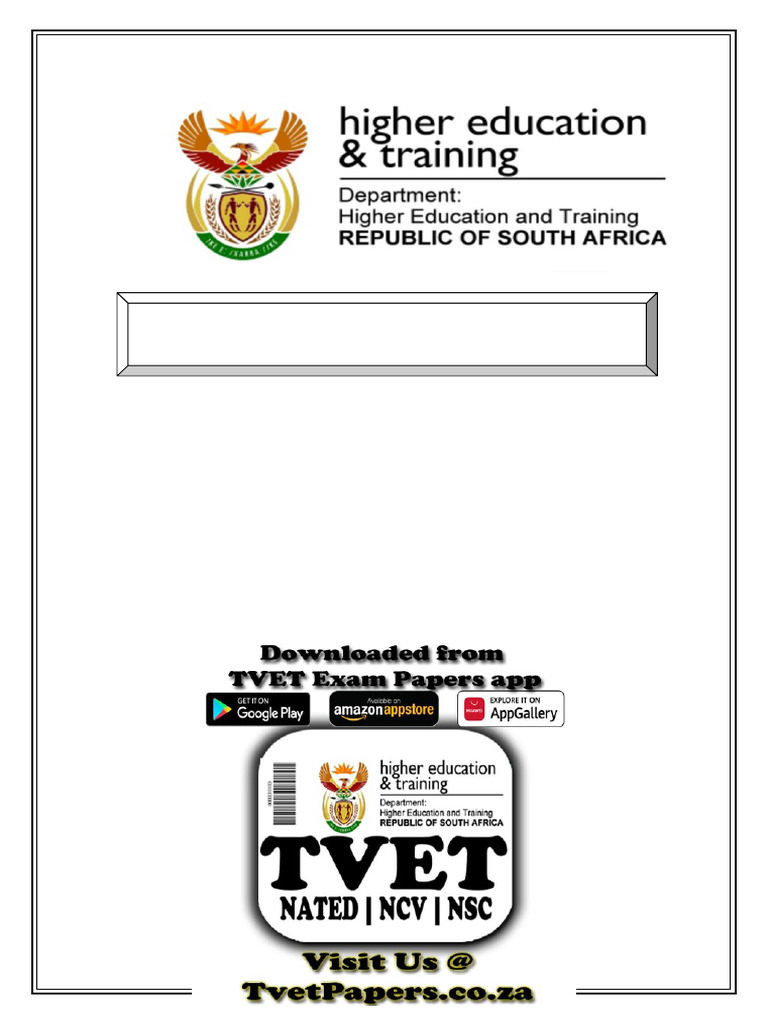 T1030 - Mathematics N5 Memo April 2020 | PDF | Theoretical Computer ...
