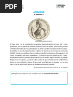 El Sapa Inca: Poder y Significado | PDF | Historia