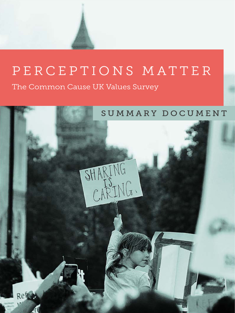 CCF_survey_perceptions_matter_summary | PDF | Social Psychology | Psychology