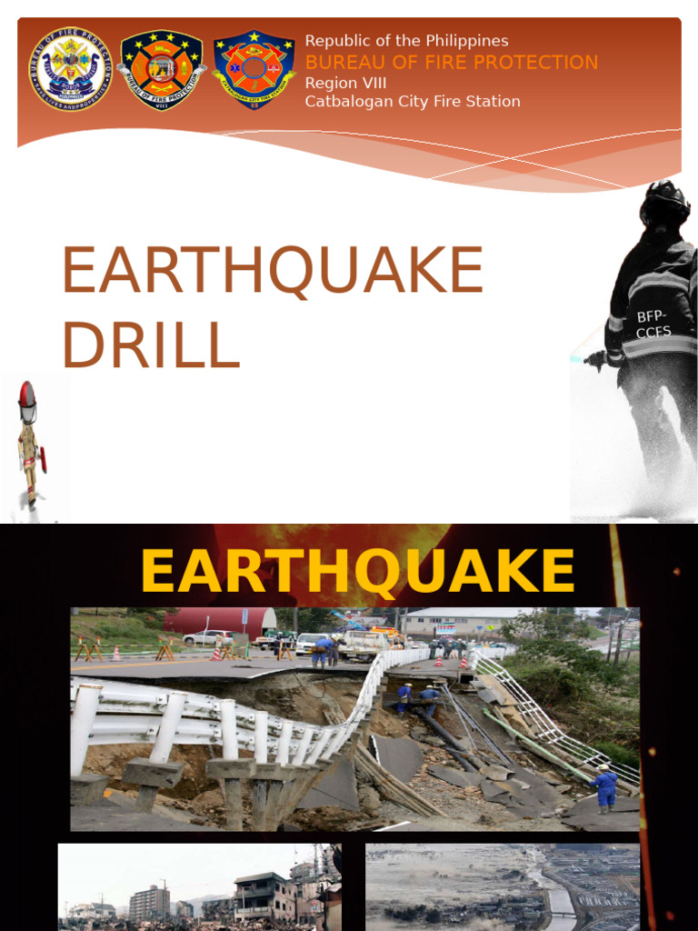 Ccfs Earthquake Drill Lecture | PDF | Emergency Management | Earthquakes