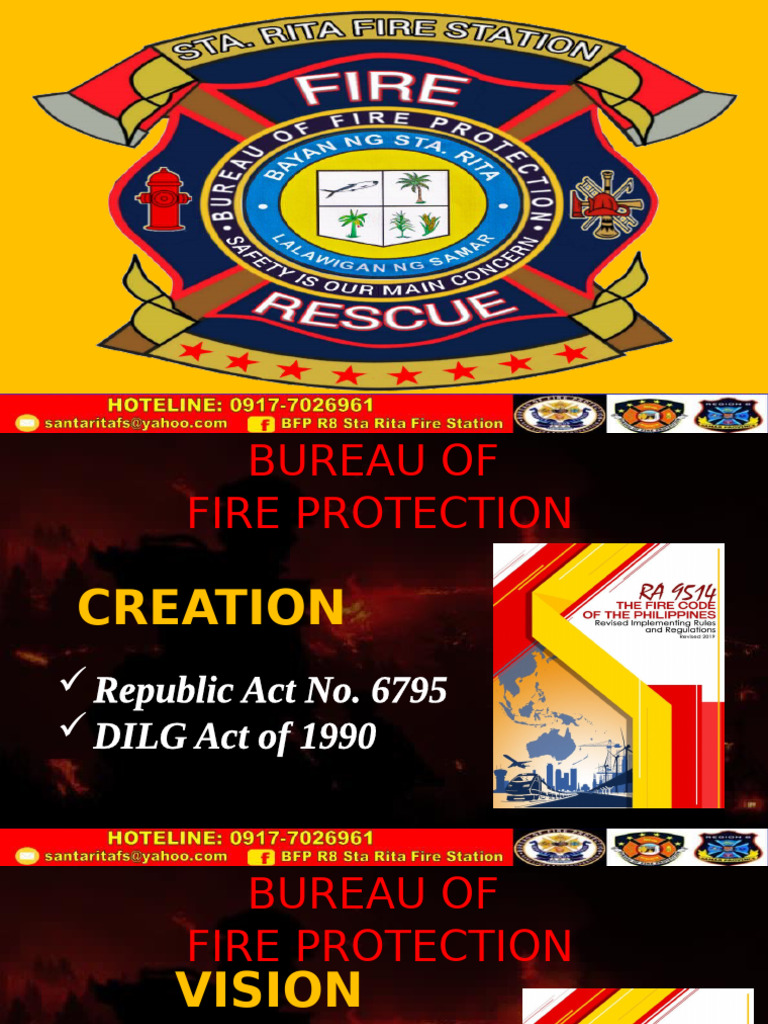 Srfs Fire Safety Lecture Bpats | PDF | Fires | Safety