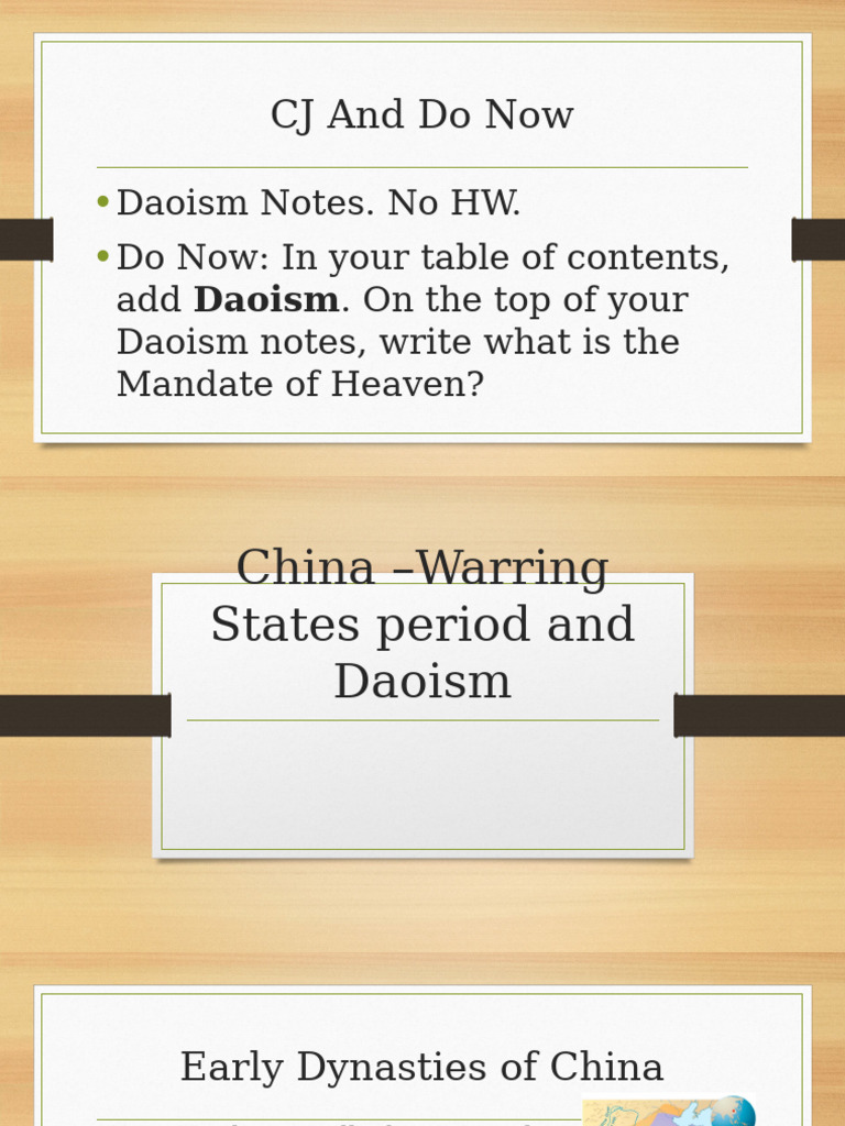 China Warring States Period And Daoism Pdf
