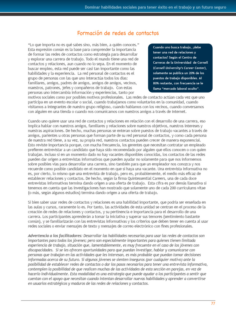 Networking Spanish | PDF | Internet | Etiqueta