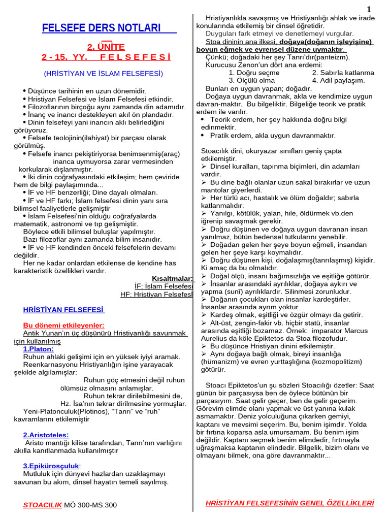 11-FEL.-2.-ünite | PDF