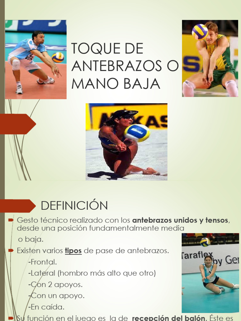 Toque de Antebrazos o Mano Baja | PDF | Mano